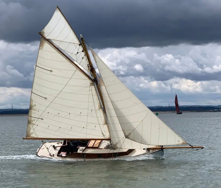 Gaff Rigged Cutter Boat For Sale - Waa2