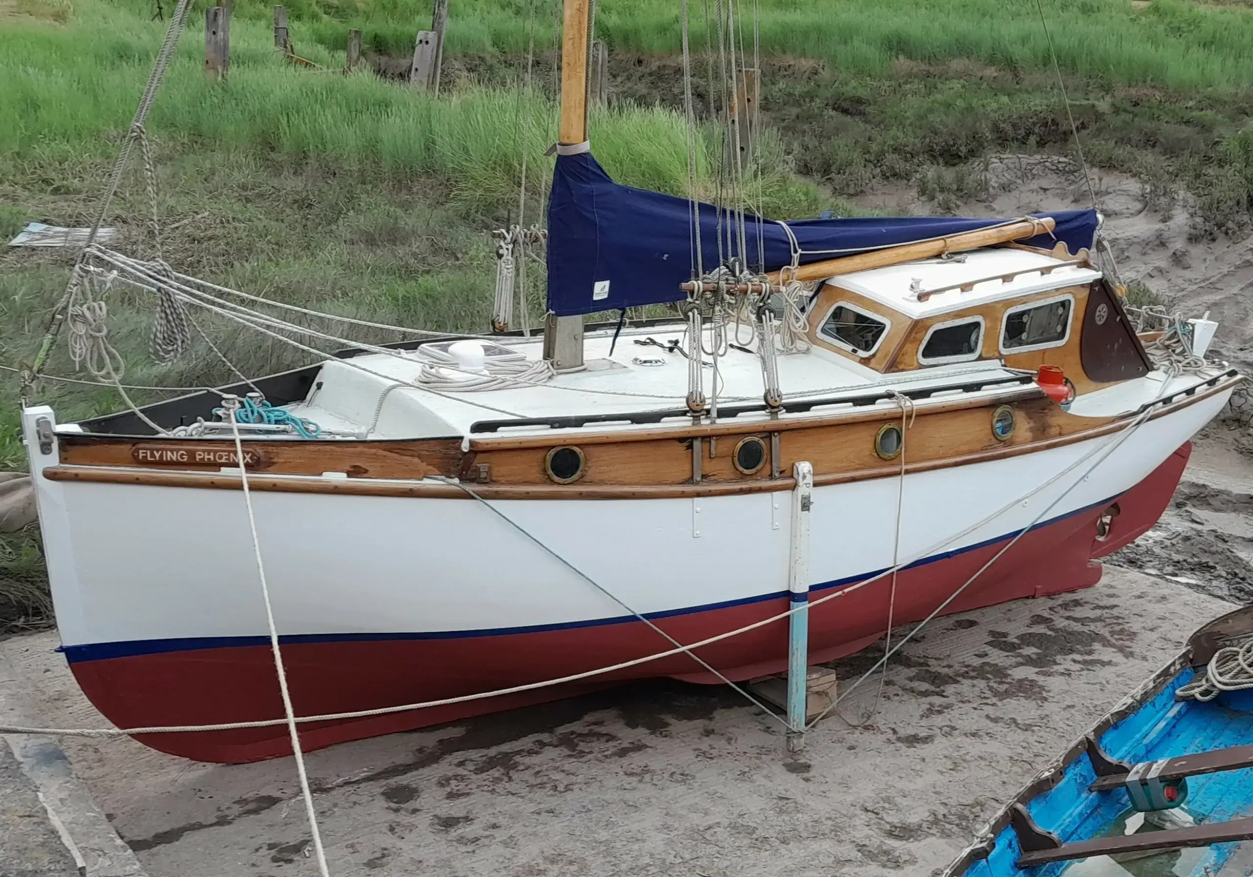 Classic Gaff Cutter Boat For Sale - Waa2