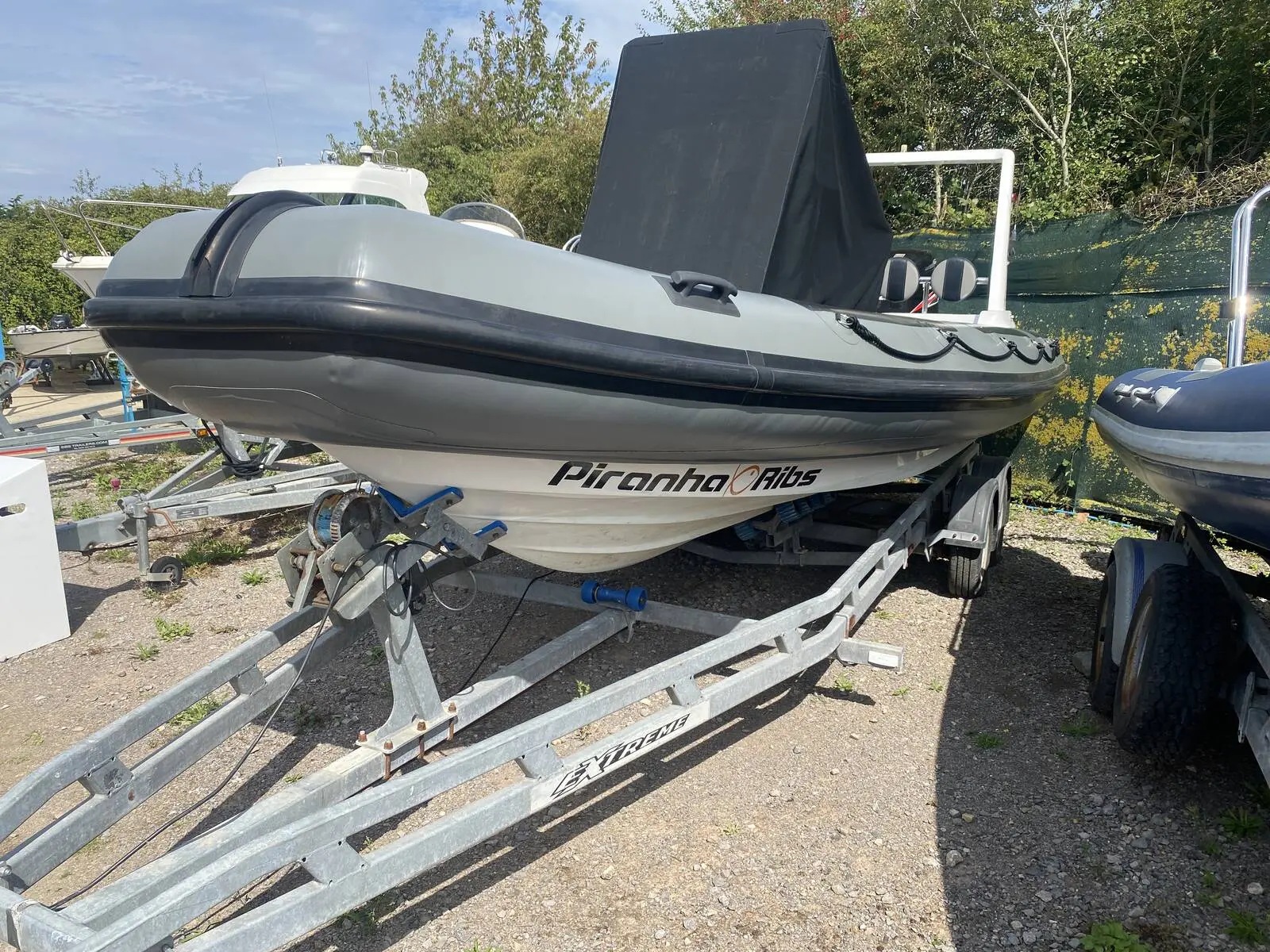 Black Piranha Boat For Sale - Waa2