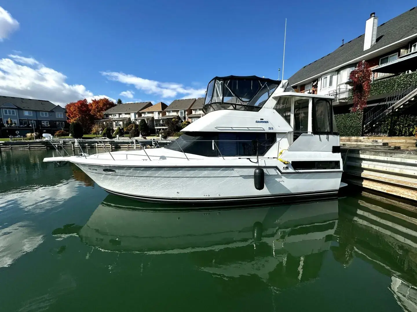 1991 Carver 33 Aft Cabin Boat For Sale - Waa2