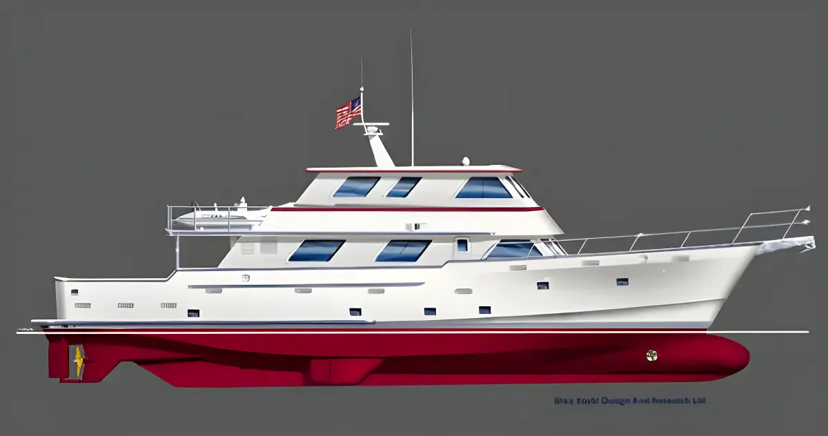 Buy Bray Yacht Design Ocean Series Long Range Sportfisher 86 #512116 ...