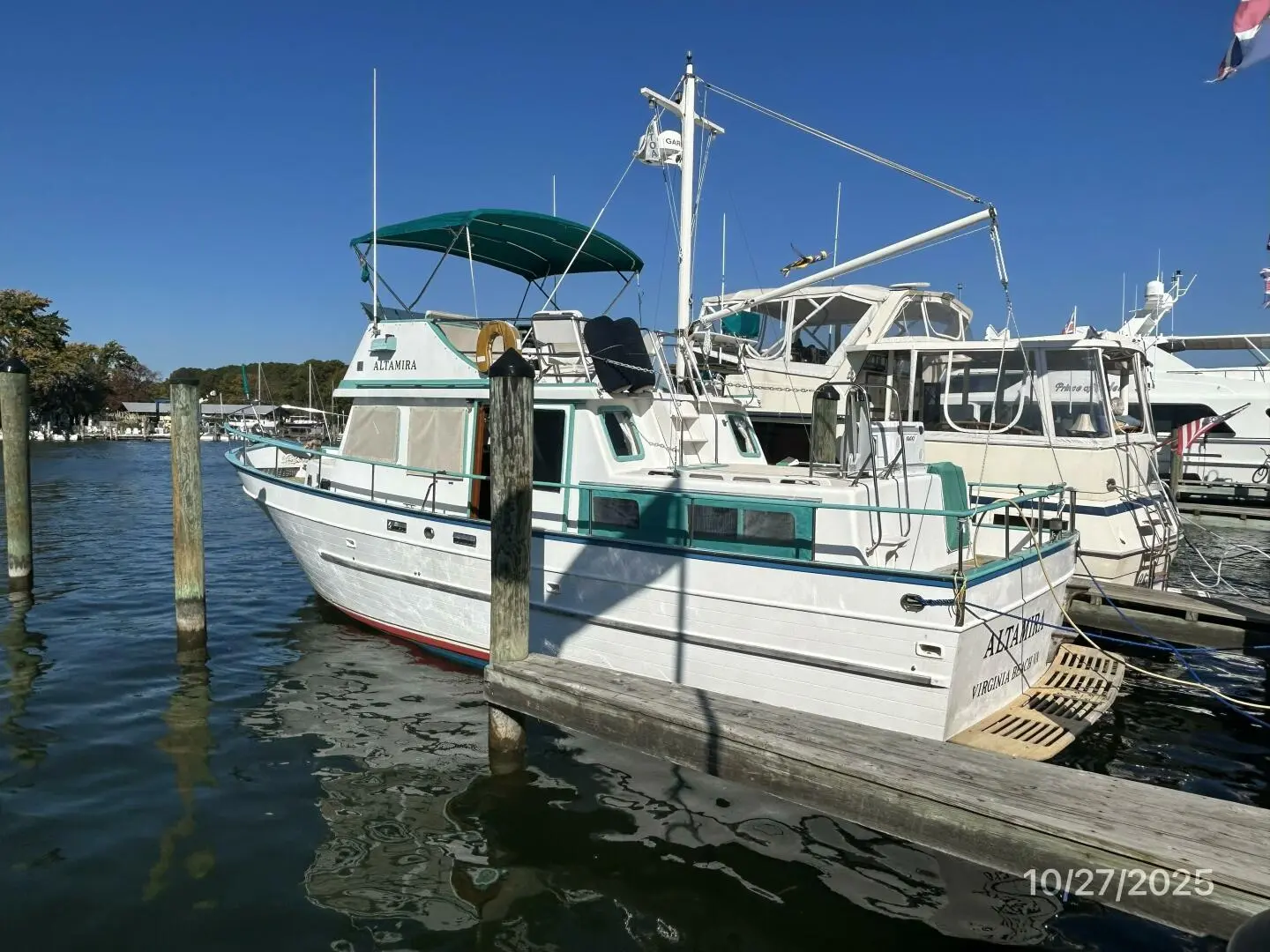 1989 Marine Trader 38 Double Cabin for Sale in Deale, Mar...