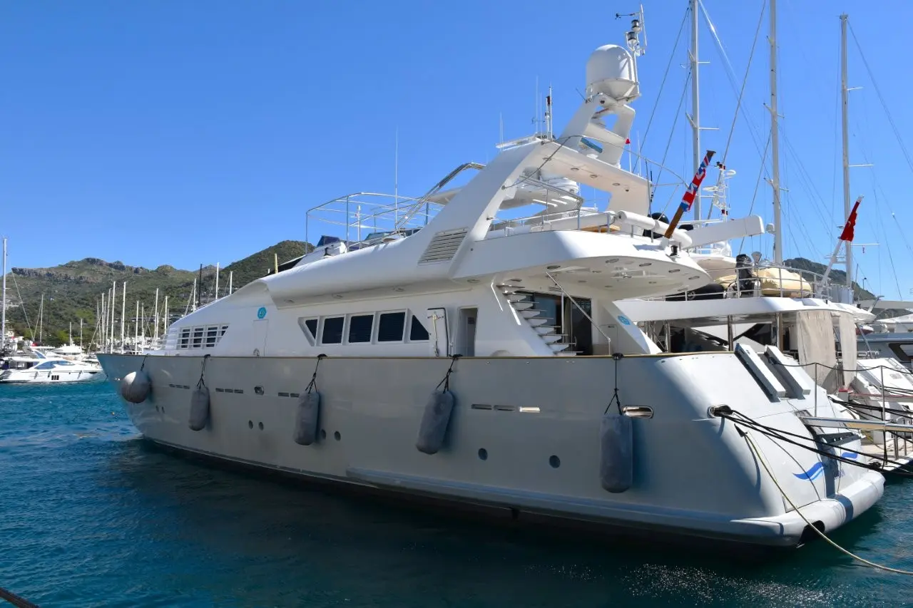 1997 Vitters 31m Aluminium Motor Yacht for Sale in Turkay...